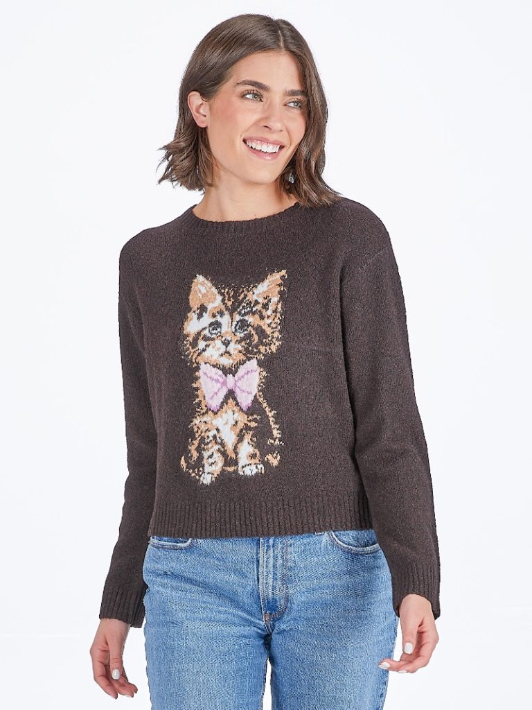 Simply Southern Anastasia Cat Sweater | Southern Grace Farms