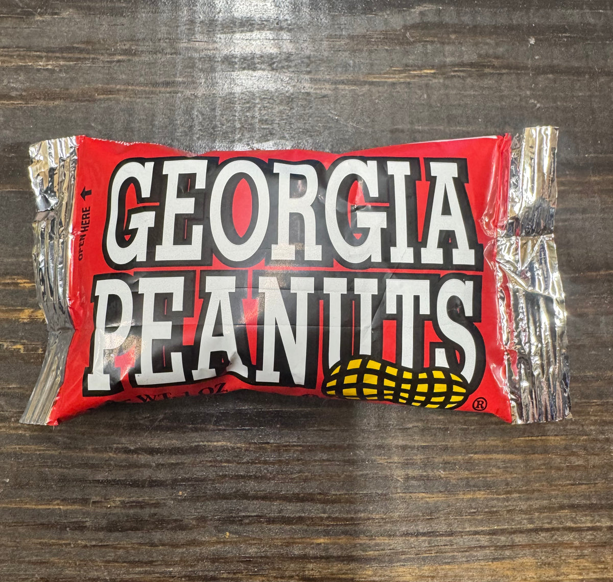 Georgia Souvenir Snack Pack Roasted, 1oz Salted Peanuts | Southern ...