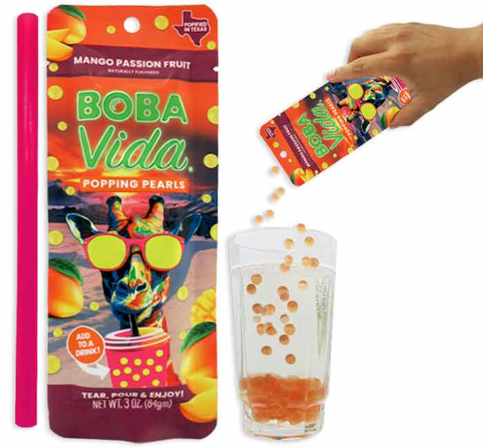 Boba Vida Popping Pearls | Southern Grace Farms
