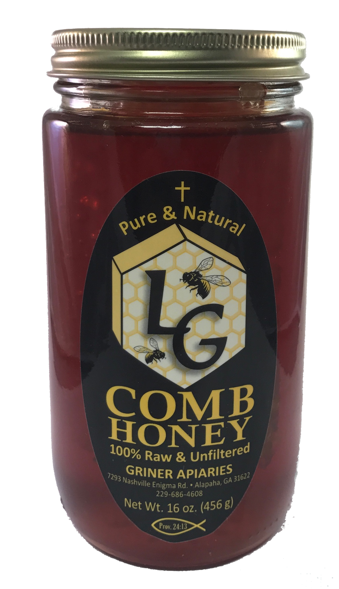 Griner Apiaries Honey (Nashville, Ga) | Southern Grace Farms